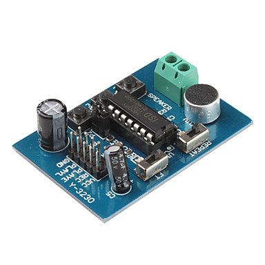 DIY ISD1820 Onboard Microphone Voice Recording Playing Module for (For ...