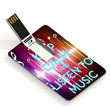16GB Listen To Music Design Card USB Flash Drive 3191057 2021 – $9.99