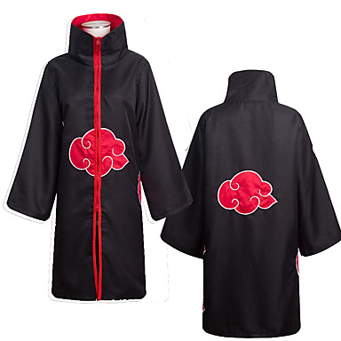 Inspirado por Naruto Akatsuki Anime Fantasias de Cosplay Japanês Ternos ...