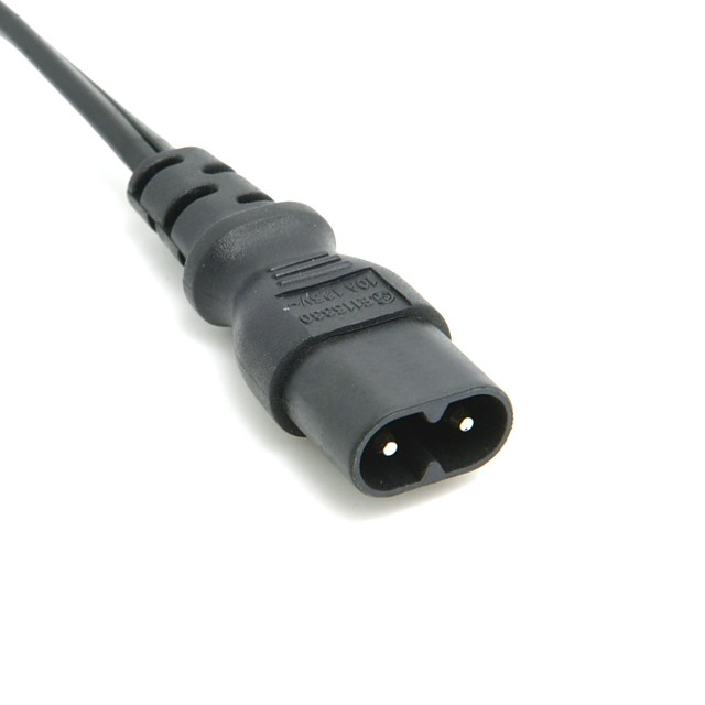 Iec 60320 C8 Fiche à C7 Prise Mâle Pour Alimentation Dextension